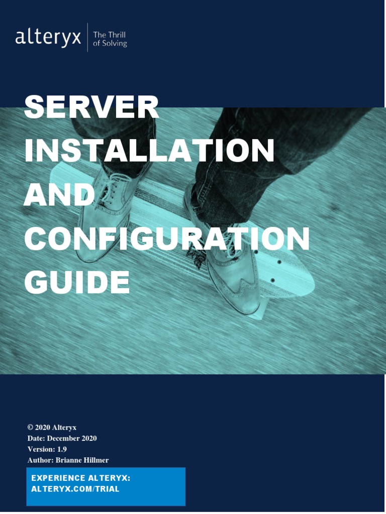 Alteryx Server Install and Configuration | PDF | Mongo Db | Cache ...