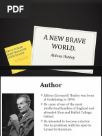Aldous Huxley Brave New World PDF | PDF | General Fiction