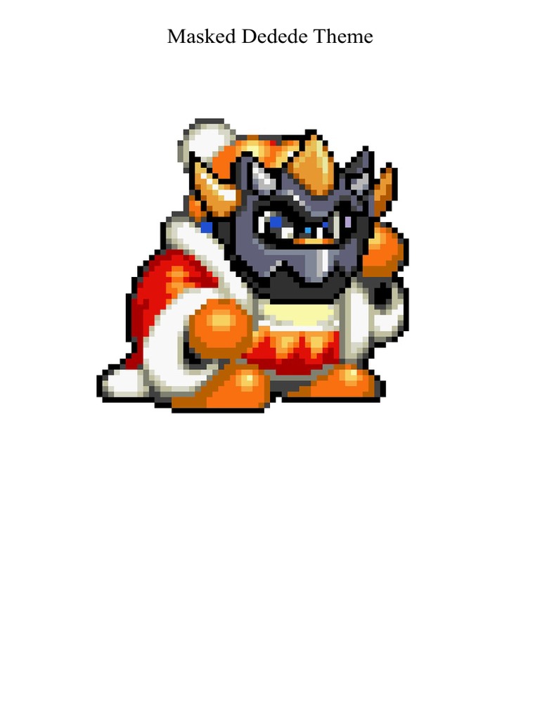 Masked Dedede Theme: Contrabass Clarinet | PDF | Classical Compositions ...