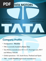 Tata Motors Organizational Structure Overview | PDF | Organizational ...