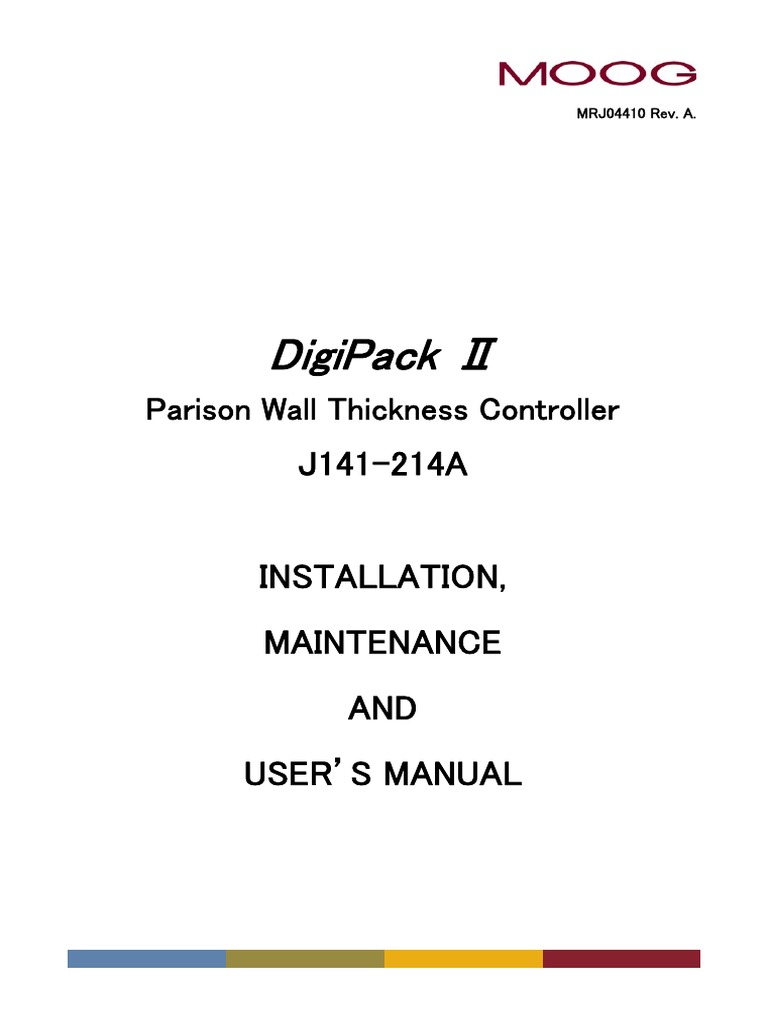 Moog Digipack II | PDF | Actuator | Programmable Logic Controller