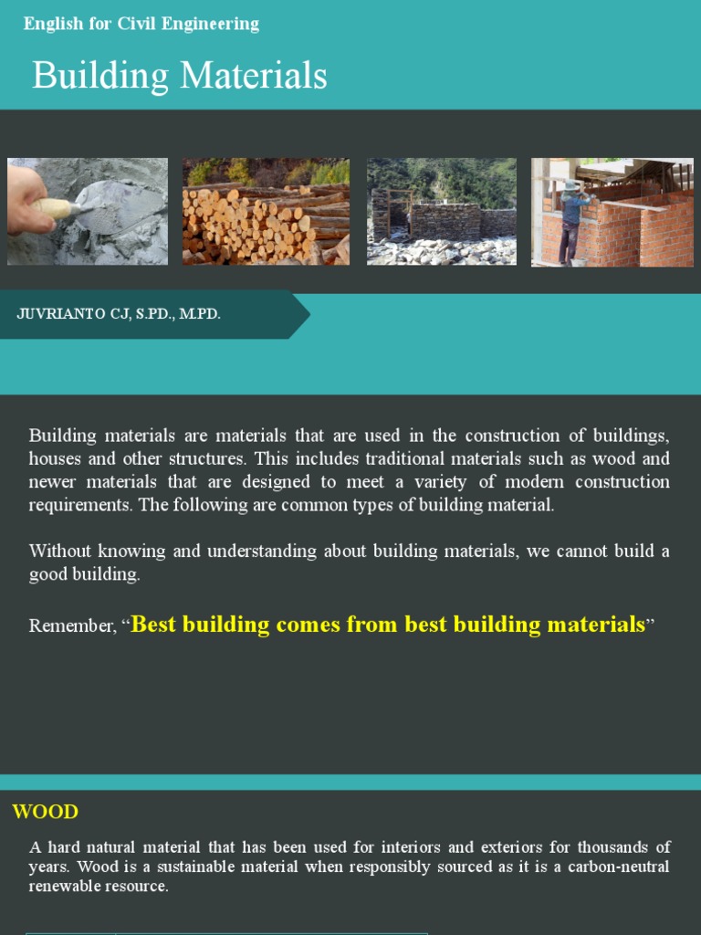 Essential Building Materials Overview | PDF | Plaster | Ceramics