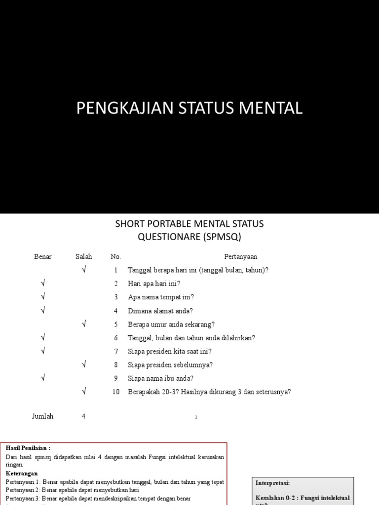 Pengkajian Skala DM | PDF