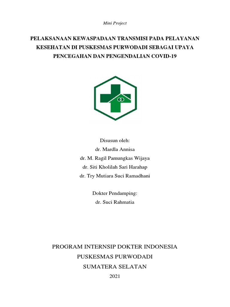 Minipro Covid Isip Februari 2021 | PDF | Kesehatan Holistik | Sains & Matematika