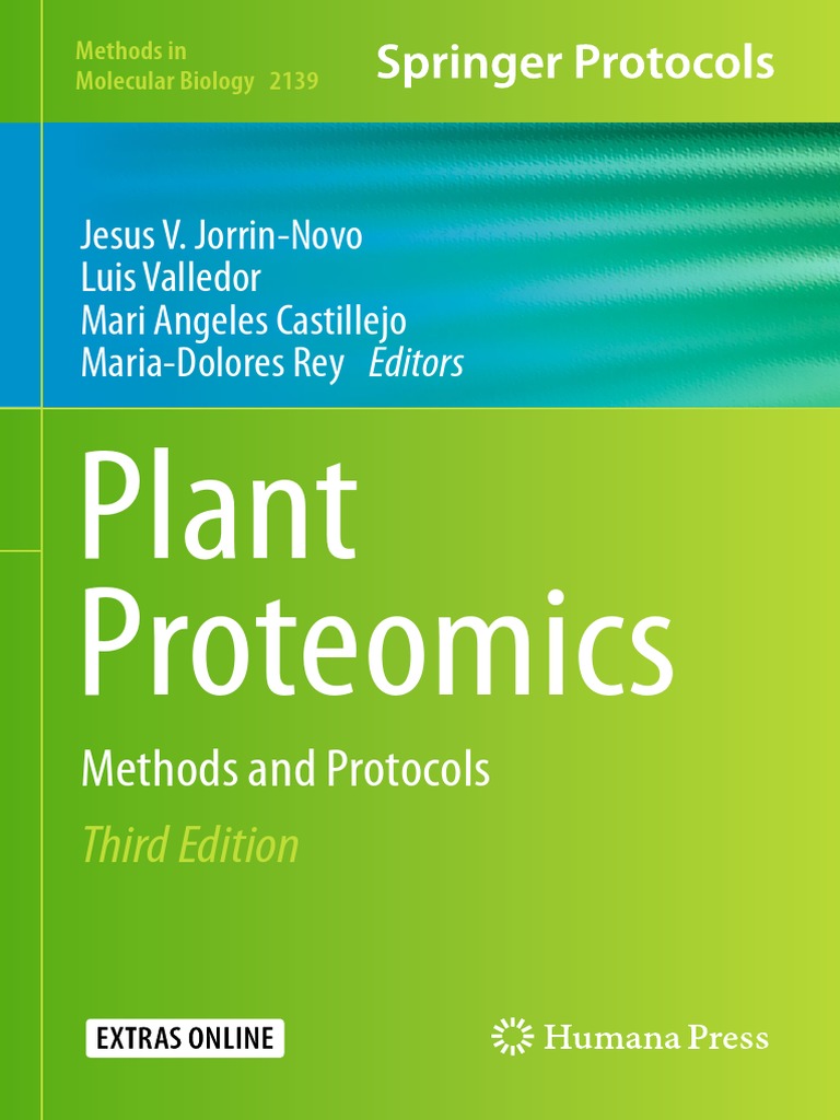 Plant Proteomics: Methods and Protocols | PDF | Proteomics | Bioinformatics