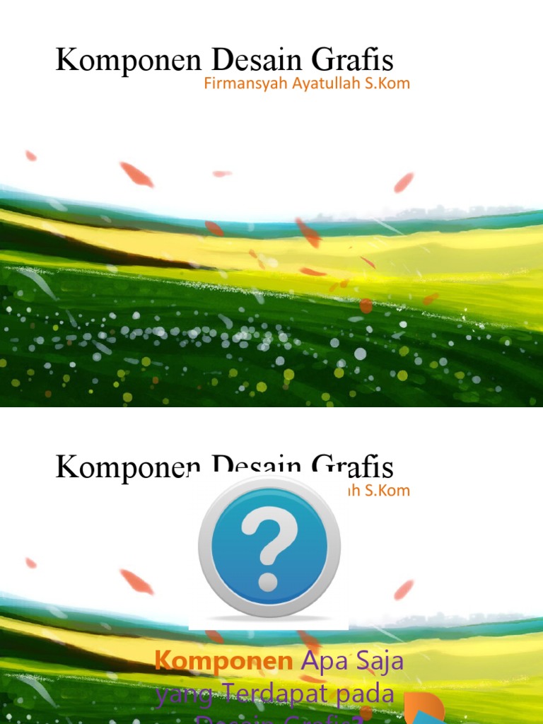 Komponen Desain Grafis | PDF