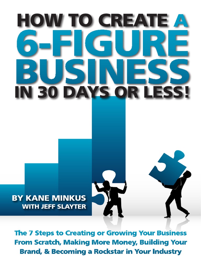 Create A 6 Figure Business in 90 Days or Less | PDF | Sales | Perception