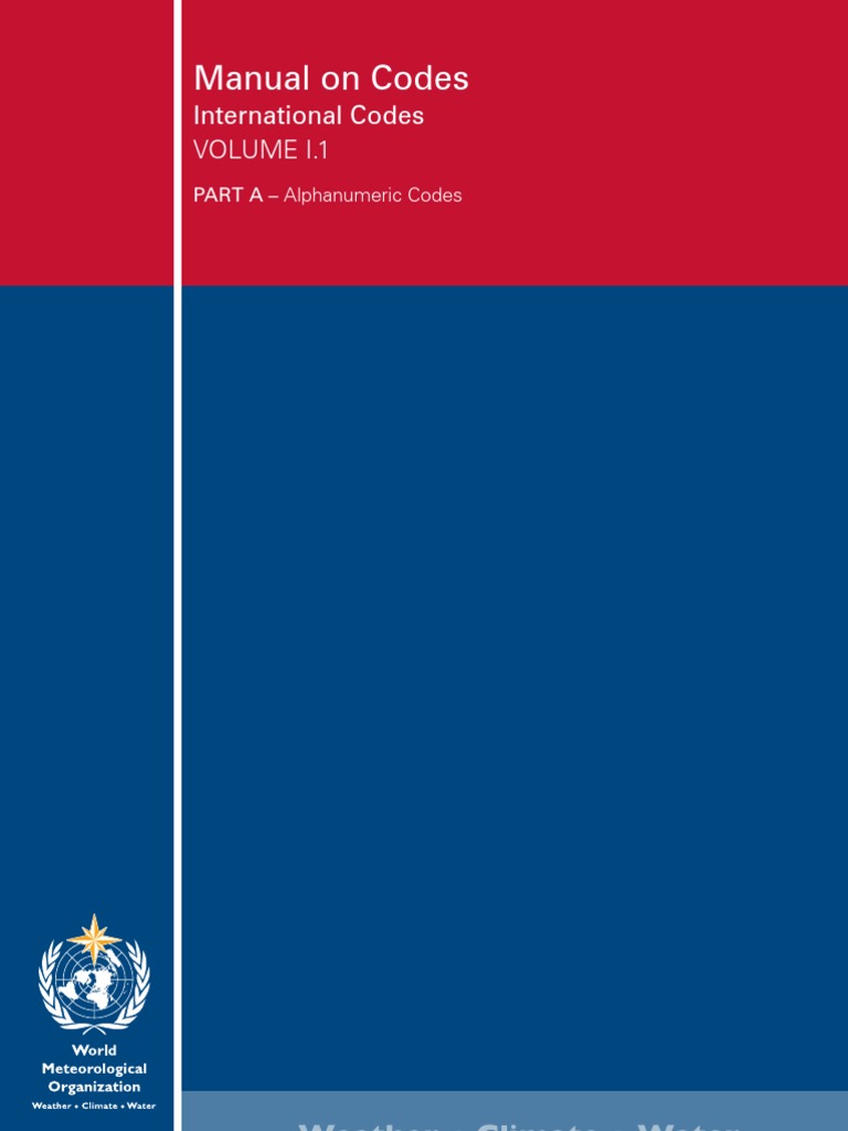 WMO 306 VolI1 en | PDF | Physical Geography | Meteorology