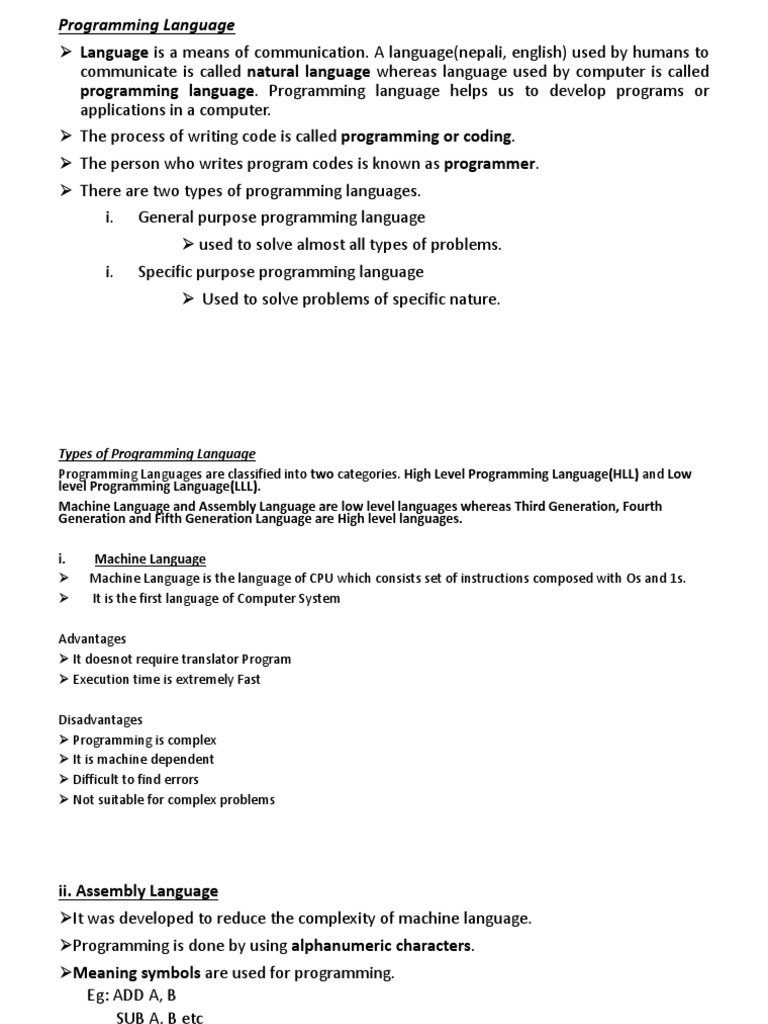 Unit5 5.1 Programming Concept | PDF | Computer Program | Programming