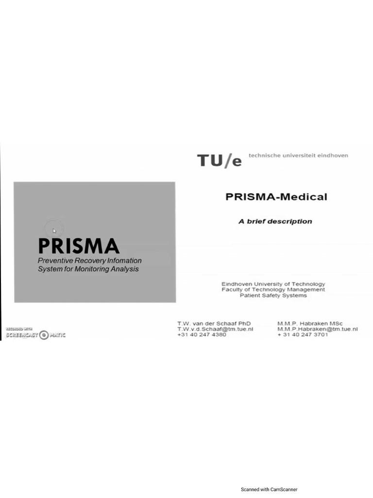 Analisis Kecelakaan Kerja Metode PRISMA | PDF