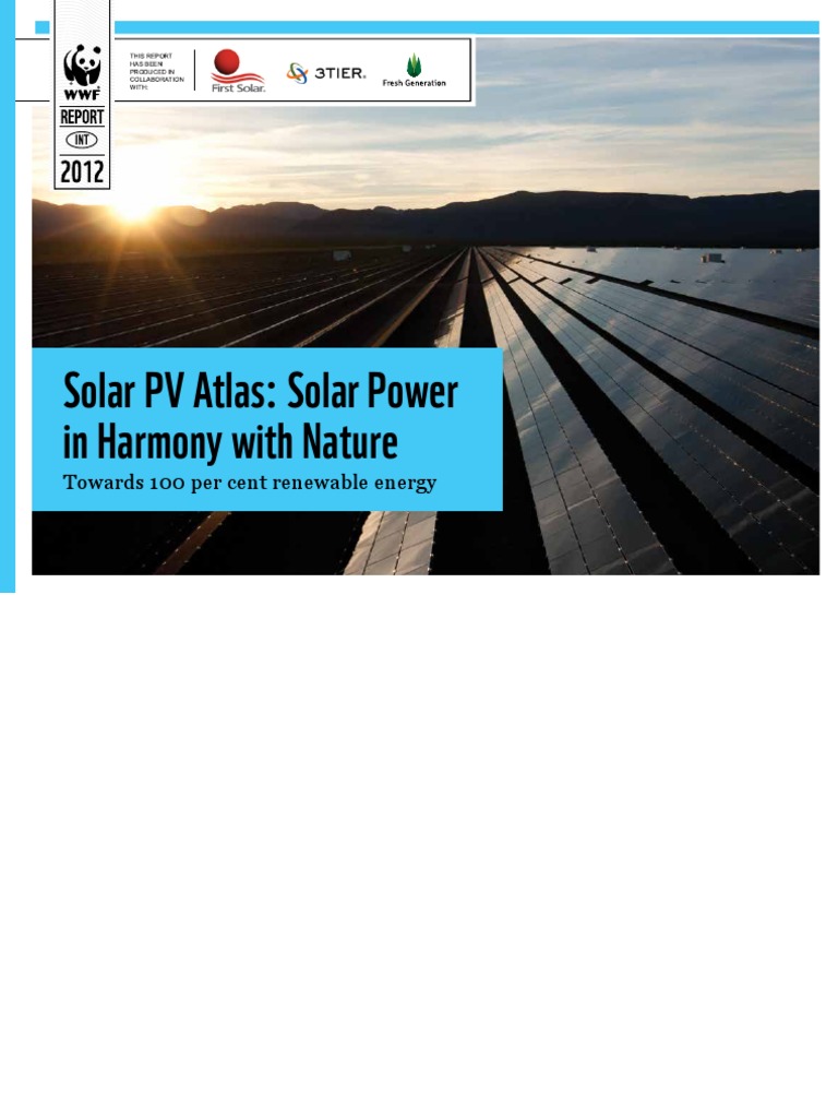 Solar Atlas | PDF | Solar Power | Renewable Energy