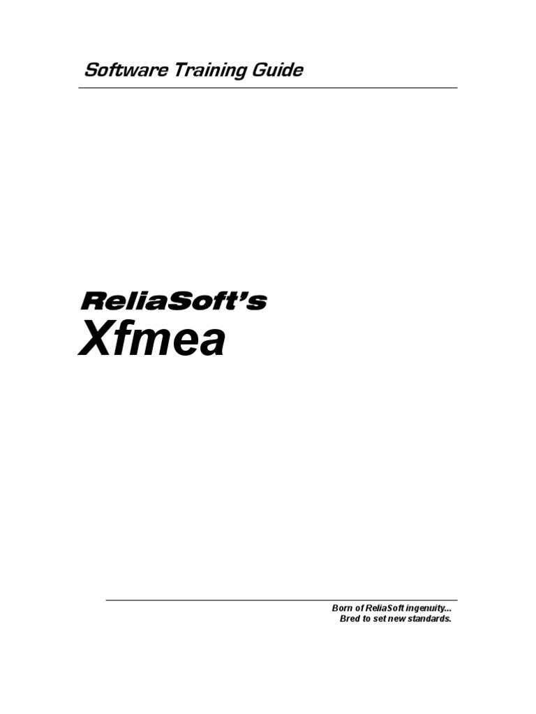 Xfmea Training | PDF | Databases | Microsoft Excel