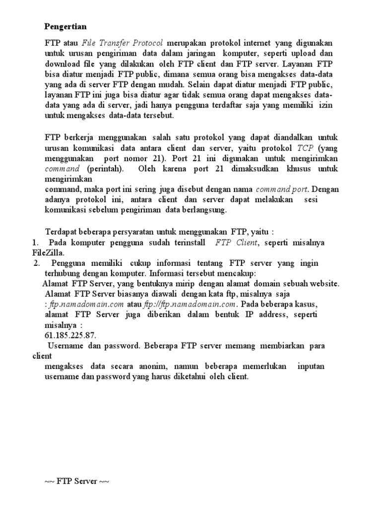 Ftp-Server Asj | PDF