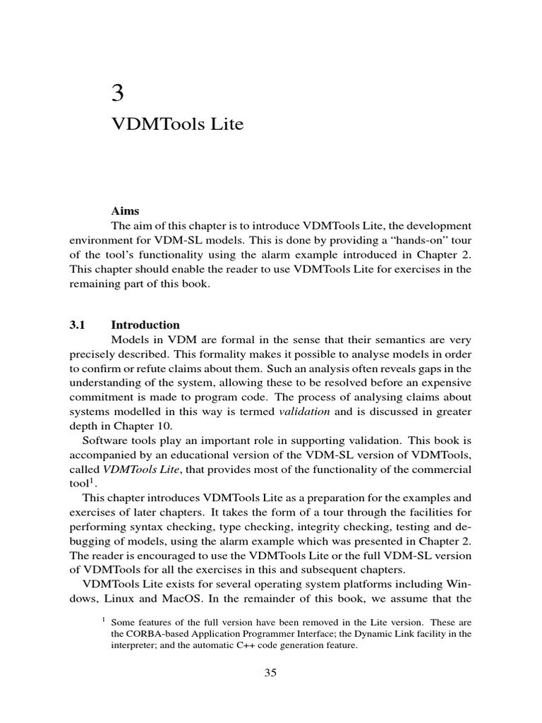 VDM Tools | PDF | Menu (Computing) | Computer Programming