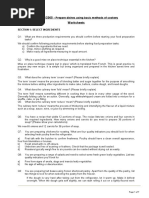NEA 2 Food Preparation Guidelines | PDF | Cooking | Soup