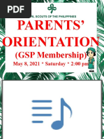 Edited BSP GSP Program | PDF | Scouting | Philippines