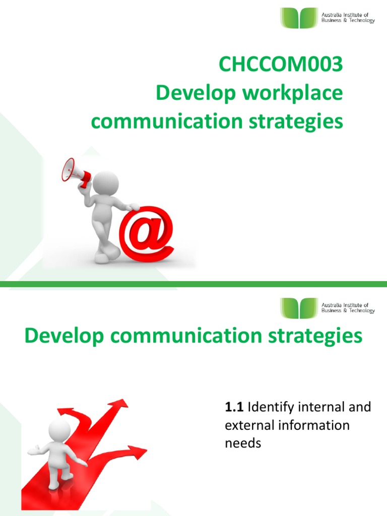 CHCCOM003 PowerPoint Slides V1.0 | PDF | Mentorship | Communication