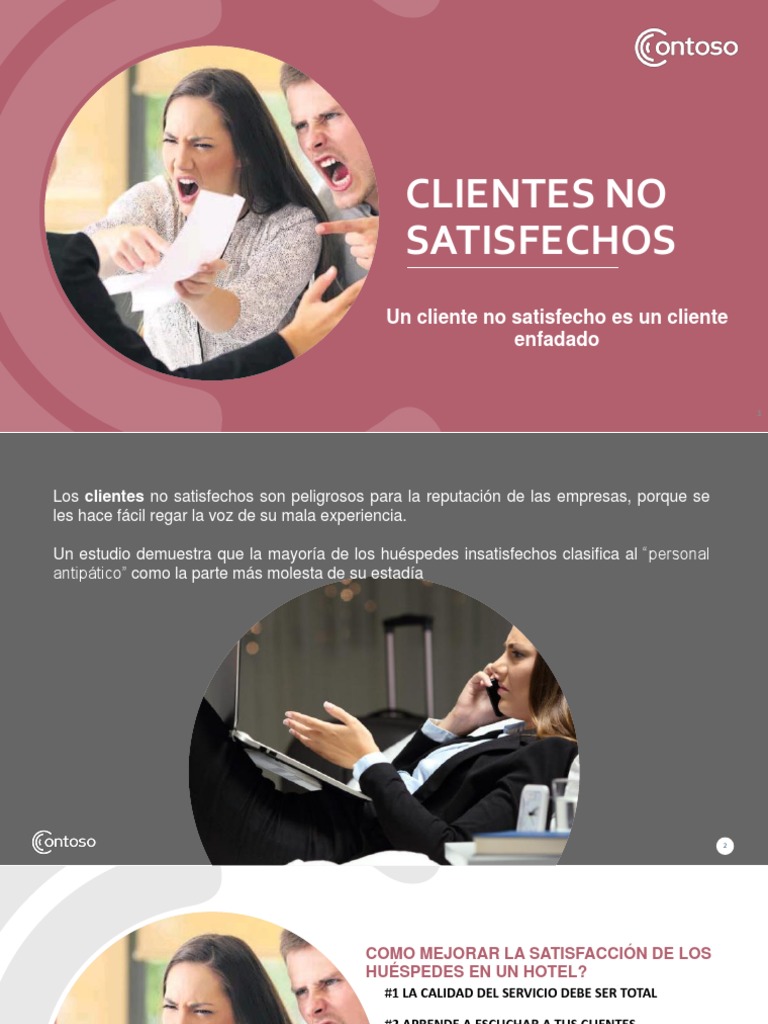 Clientes Insatisfechos | PDF | Hotel | Cliente