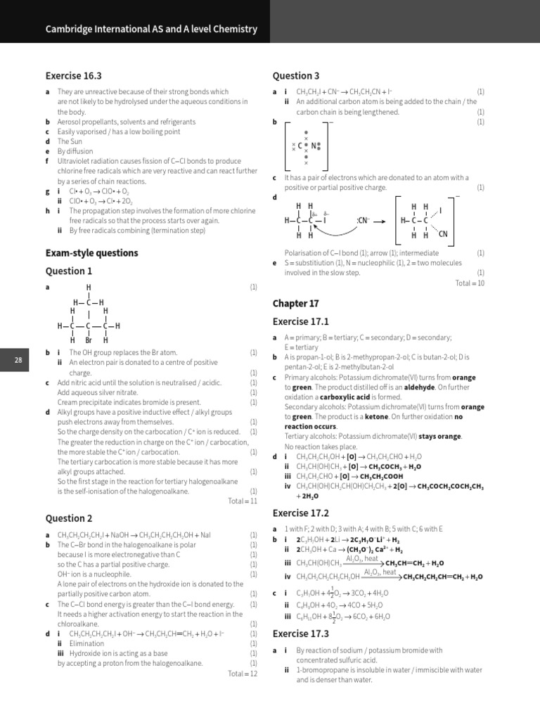 Chapter 17 | PDF | Chlorine | Hydroxide