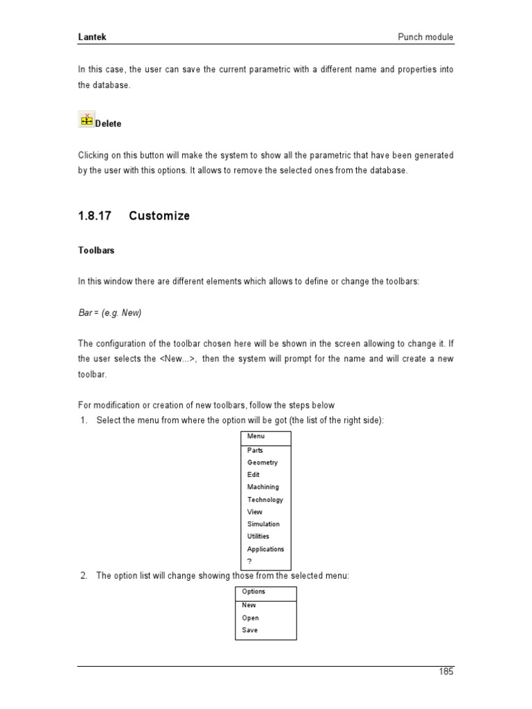 Lantek Punch Module Overview | PDF | Sheet Metal | Computer Program