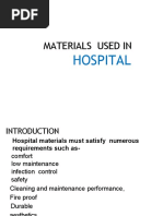 Hospital Building Materials | PDF | Flooring | Health Care