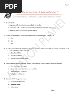 Air Law Exam Questions | PDF | Aircraft | Aerospace Engineering