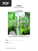 Hatchet Novel Study Book Guide | PDF | General Fiction