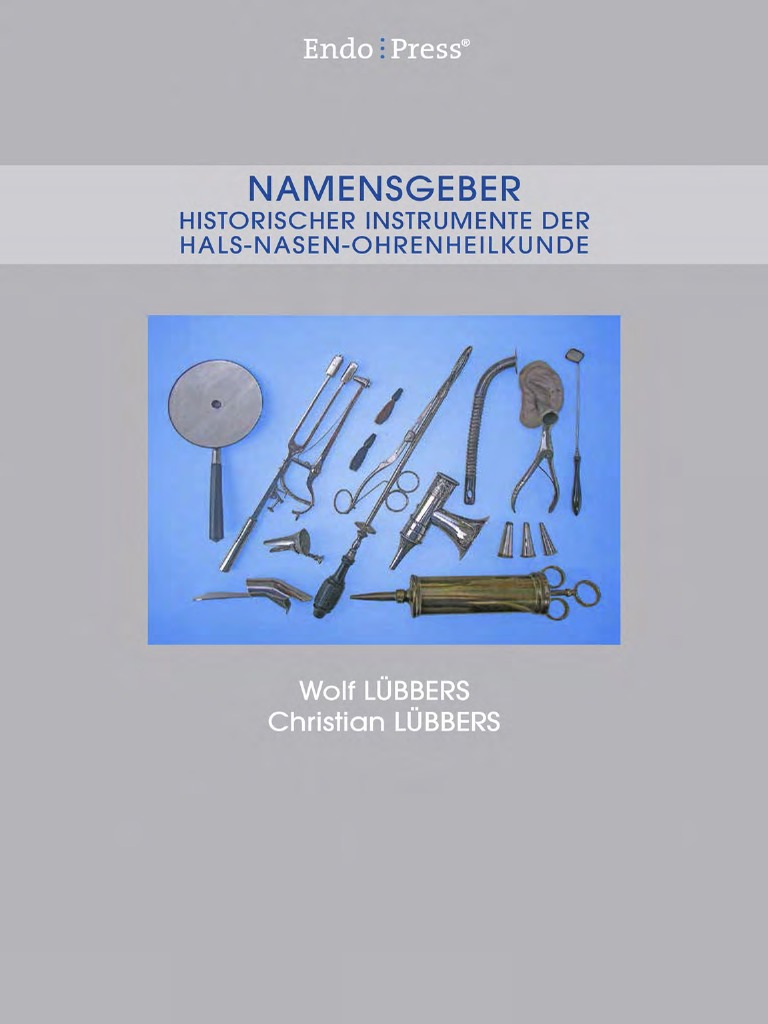 Historische Instrumente Der HNO | PDF