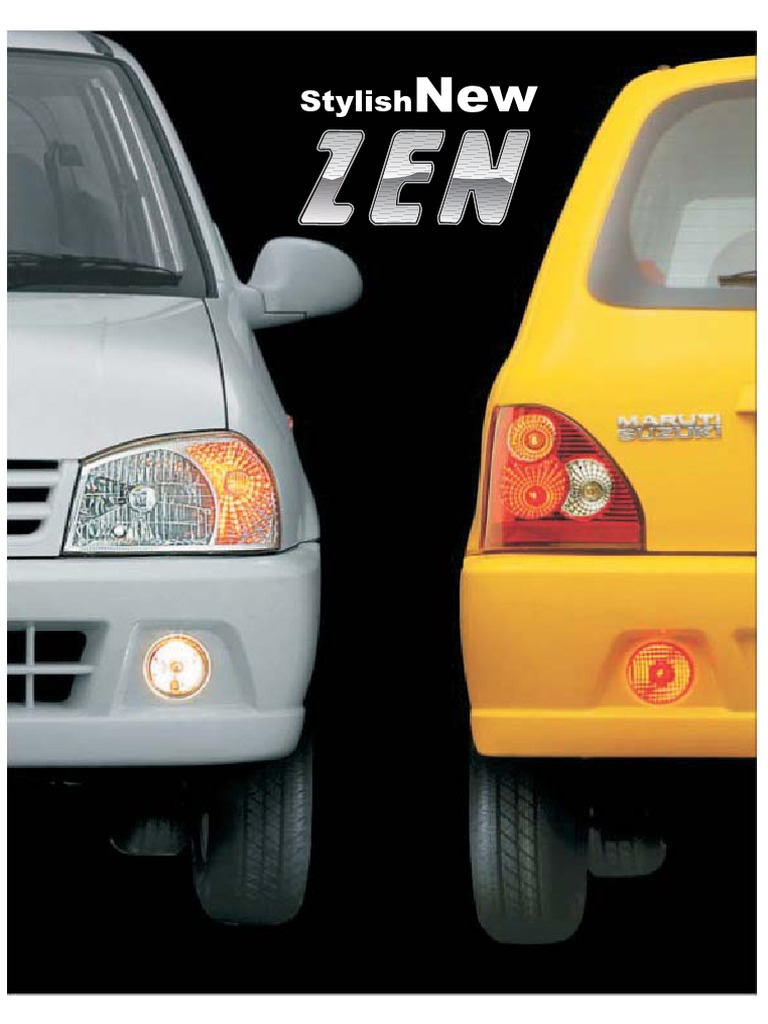 2004 Zen | PDF | Product Introductions | Front Wheel Drive Vehicles
