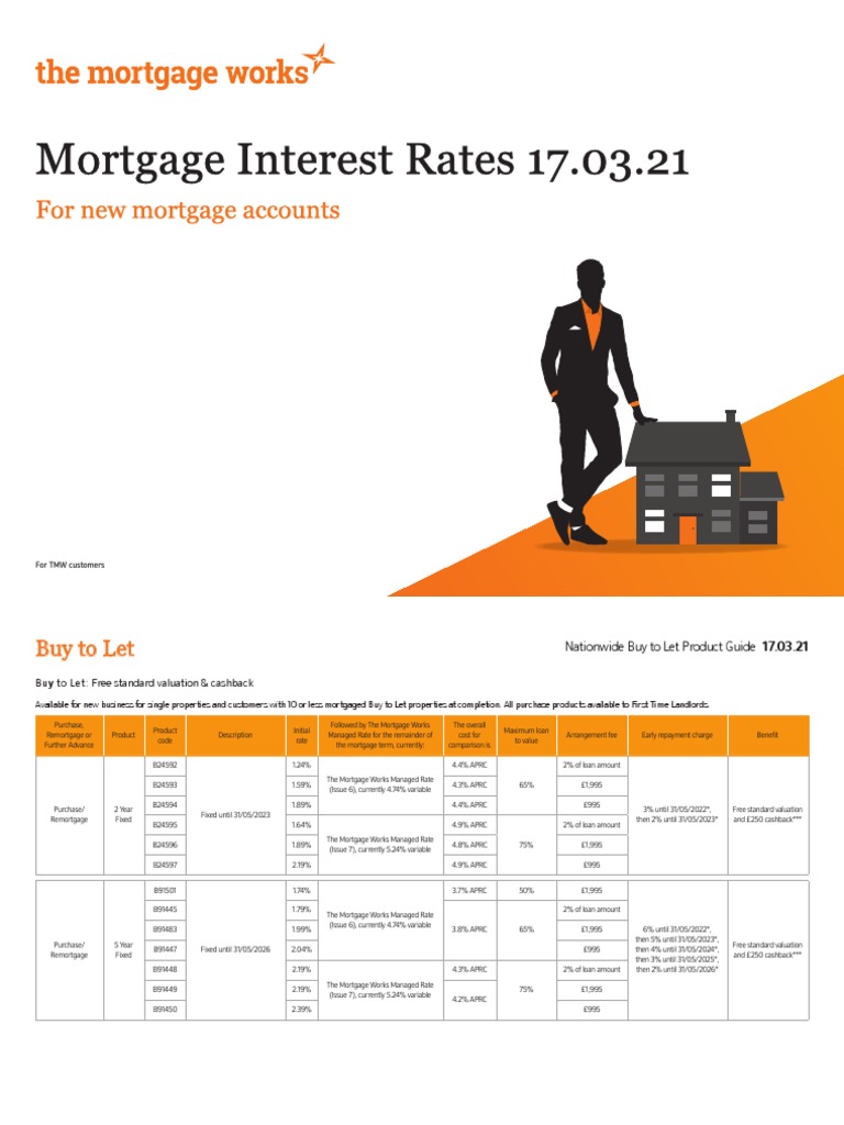 t1189 Nationwide BTL Product Guide | PDF | Annual Percentage Rate ...