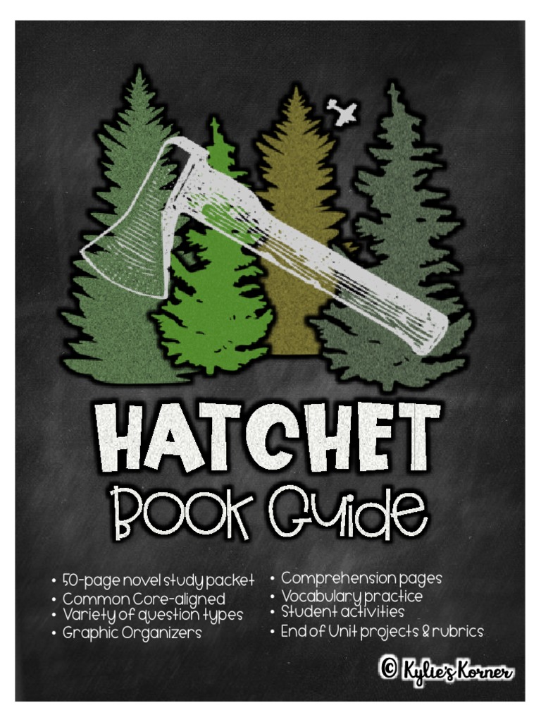 Hatchet Novel Study Book Guide | PDF