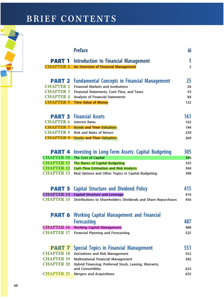 Financial Management Guide | PDF | Bonds (Finance) | Interest Rates