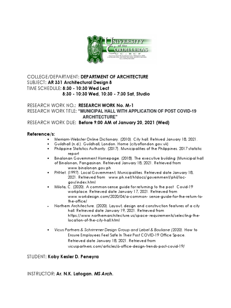 RSW MT 01 Municpal Hall | PDF | Business | Computing And Information Technology