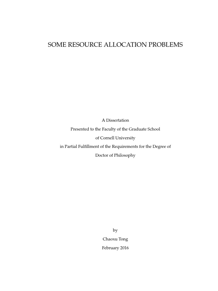 Some Resource Allocation Problems | PDF | Linear Programming | Mathematical Optimization