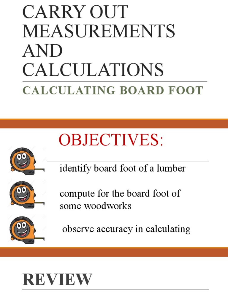 Calculating Board Feet | PDF | Foot (Unit) | Units Of Measurement