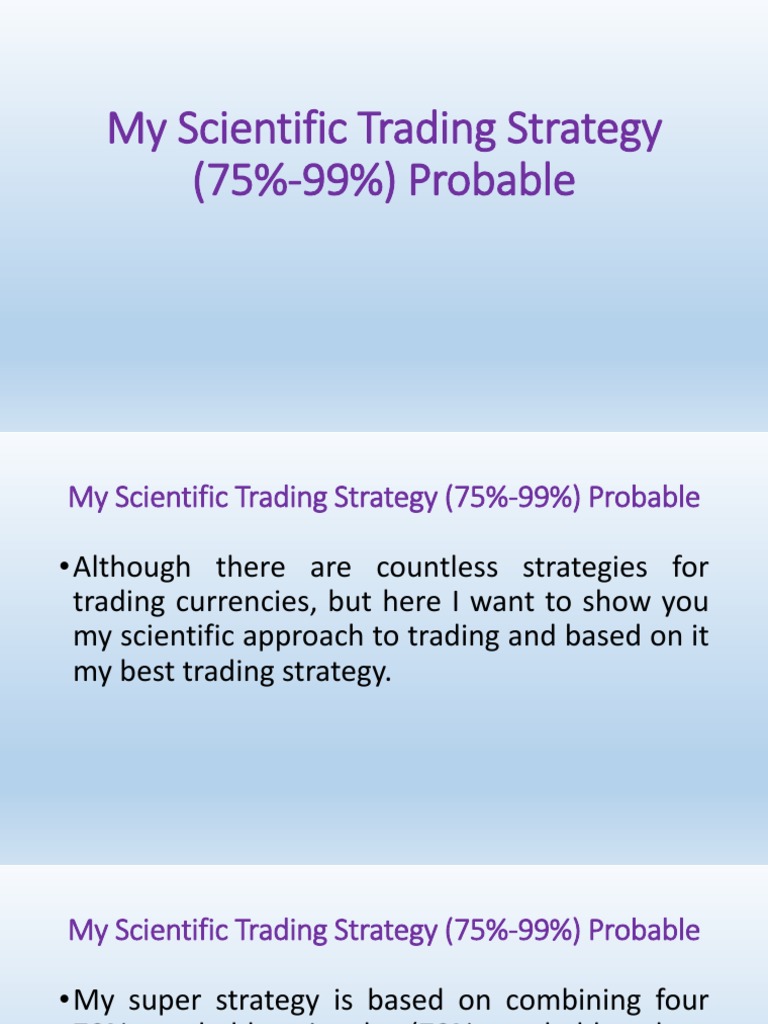 Super Trading Strategy 75 95 Percent Winning Rate Chart Patterns | PDF