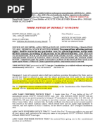 Affidavit of Notary Presentment | PDF