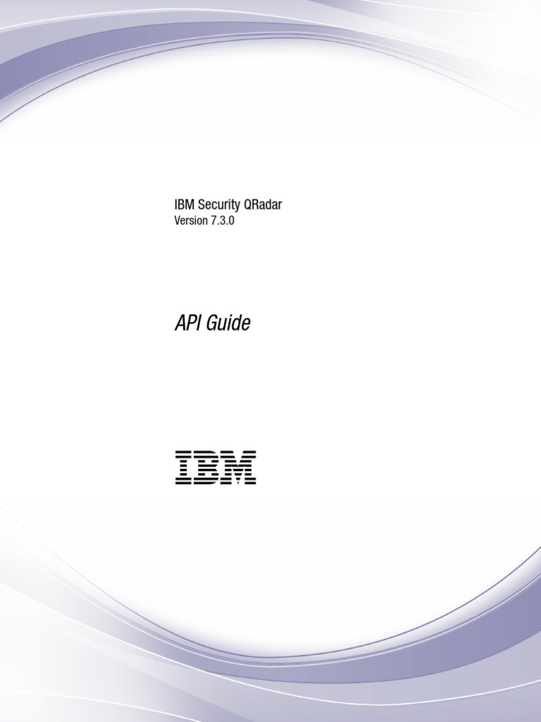 B Qradar API | PDF | Data Management | Cyberspace