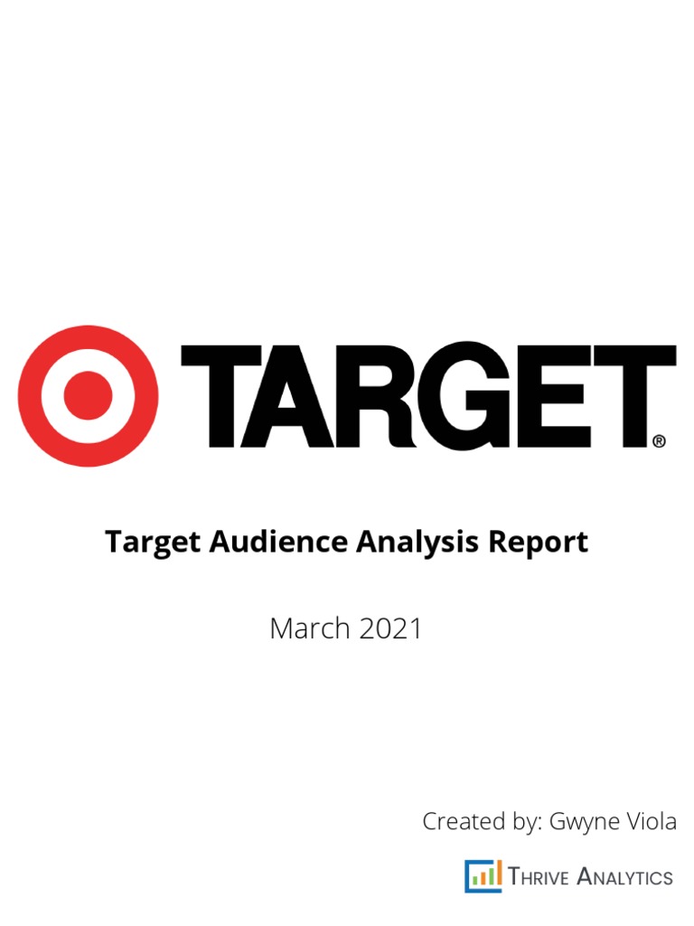 Target Audience Analysis Final Draft | Download Free PDF | Target ...