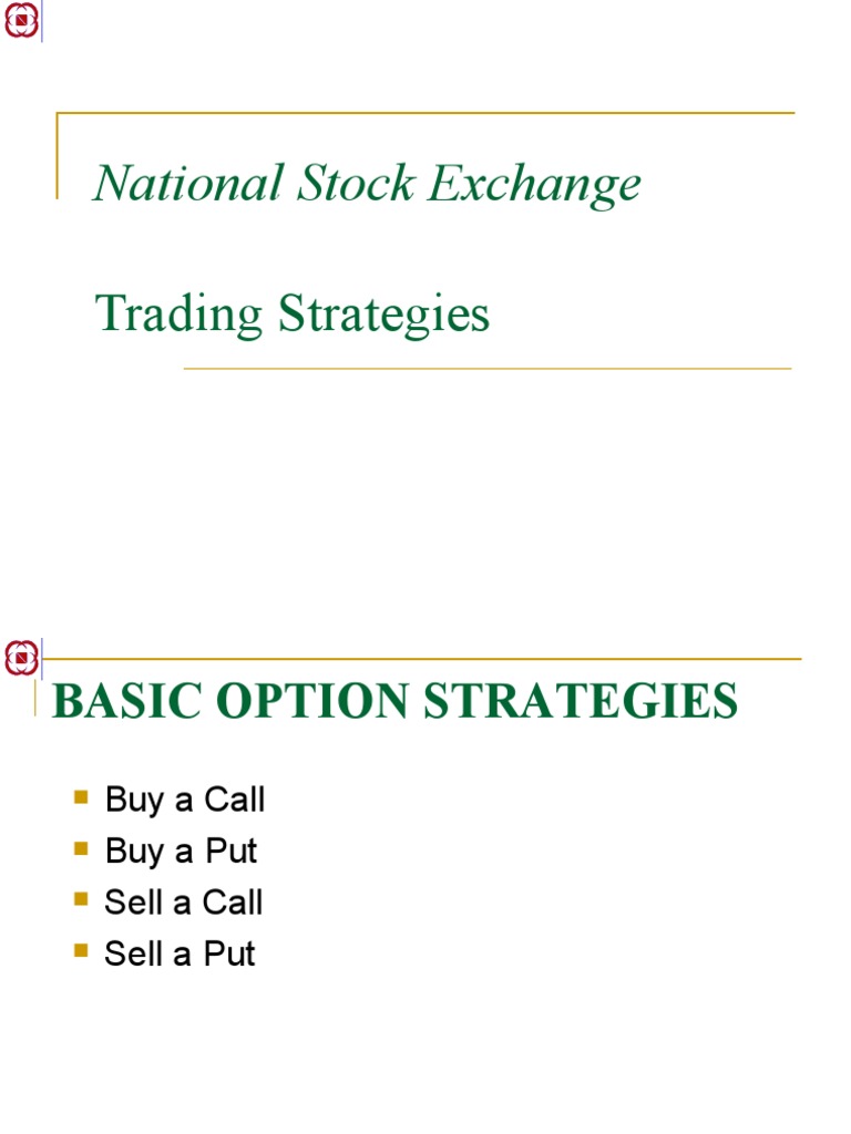 Options Trading Strategies Explained | PDF | Put Option | Call Option