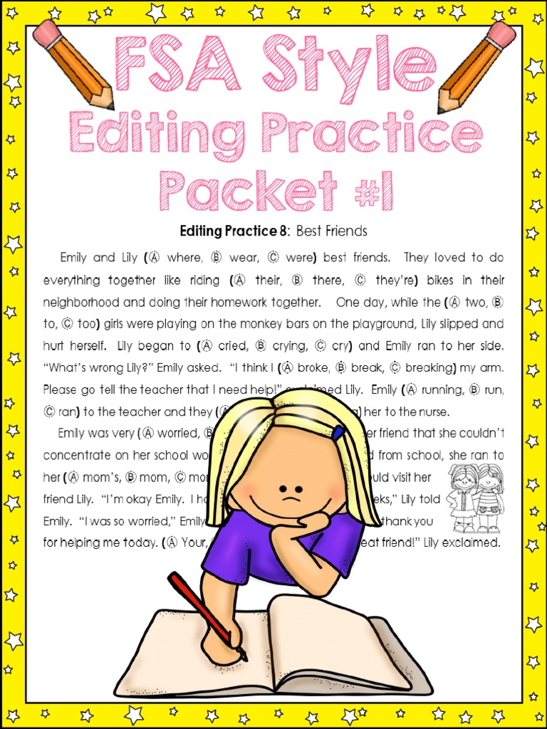 FSA Style Editing Practice 1 | PDF | Pupa | Cakes