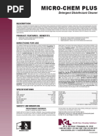 TriGene Data Sheets | PDF | Infection Control | Medical Device