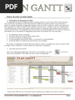 Prise en Main de GanttProject | PDF