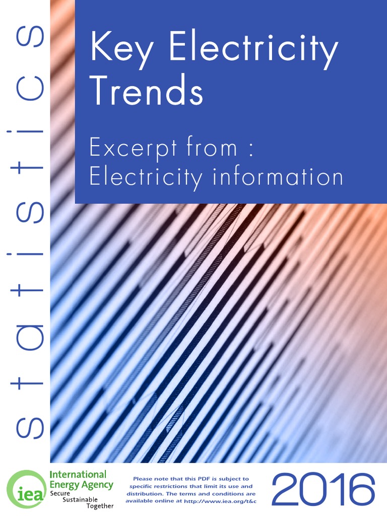 Excerpt From: Electricity Information | PDF | Electric Energy ...