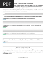 Lying Therapy Worksheet | PDF