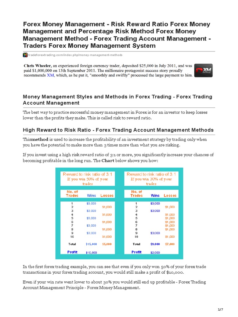 Forex Money Management Strategies Explained | PDF | Foreign Exchange ...