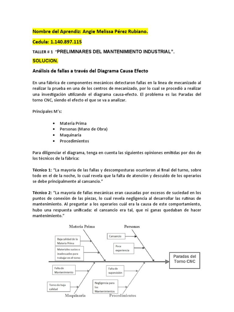 Taller # 1 - Angie Melissa Perez Rubiano. | PDF | Business | Naturaleza