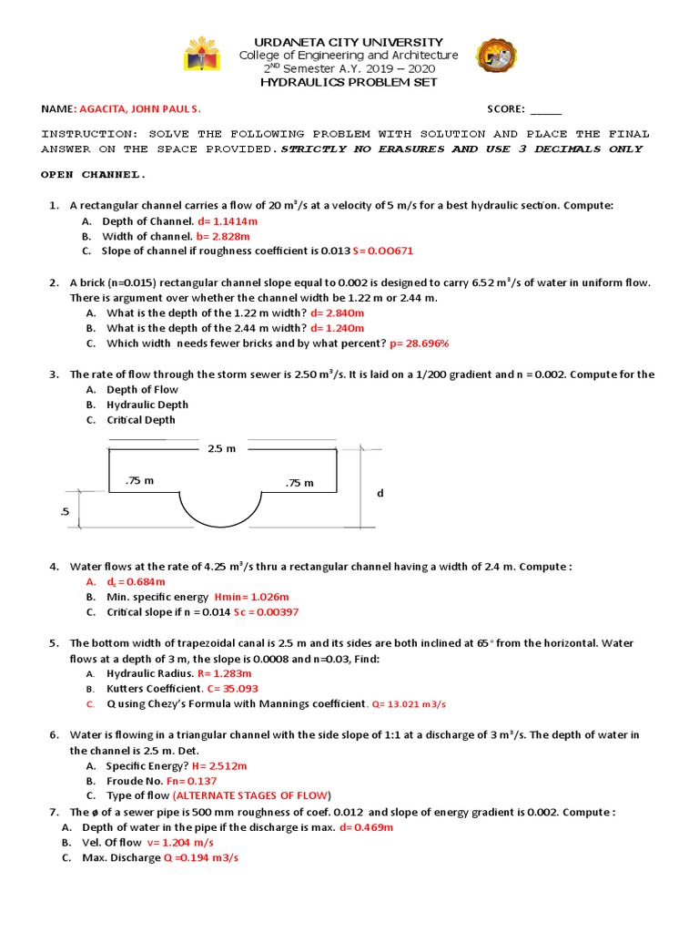 Agacita John Paul | PDF | Fluid Dynamics | Mechanical Engineering