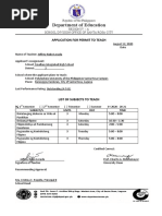 CV Deped Sample | PDF | Teachers | Classroom