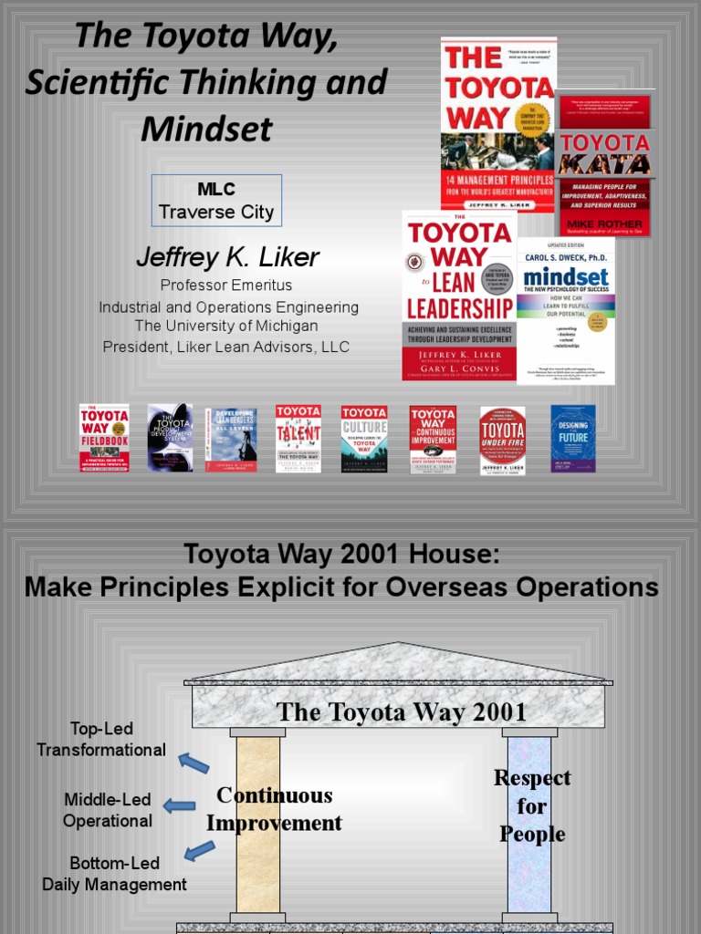 The Toyota Way: Scientific Thinking Insights | PDF | Mindset | Applied ...